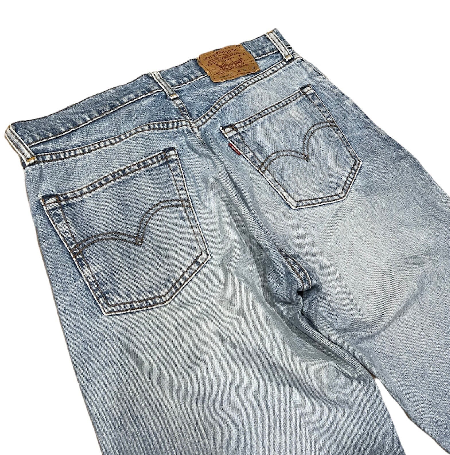 Vintage Levis 509 Straight Cut Denim Jeans Distressed Denim - Etsy