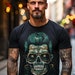 Greaser Skull 1 Rockabilly Men's T-shirt - Etsy
