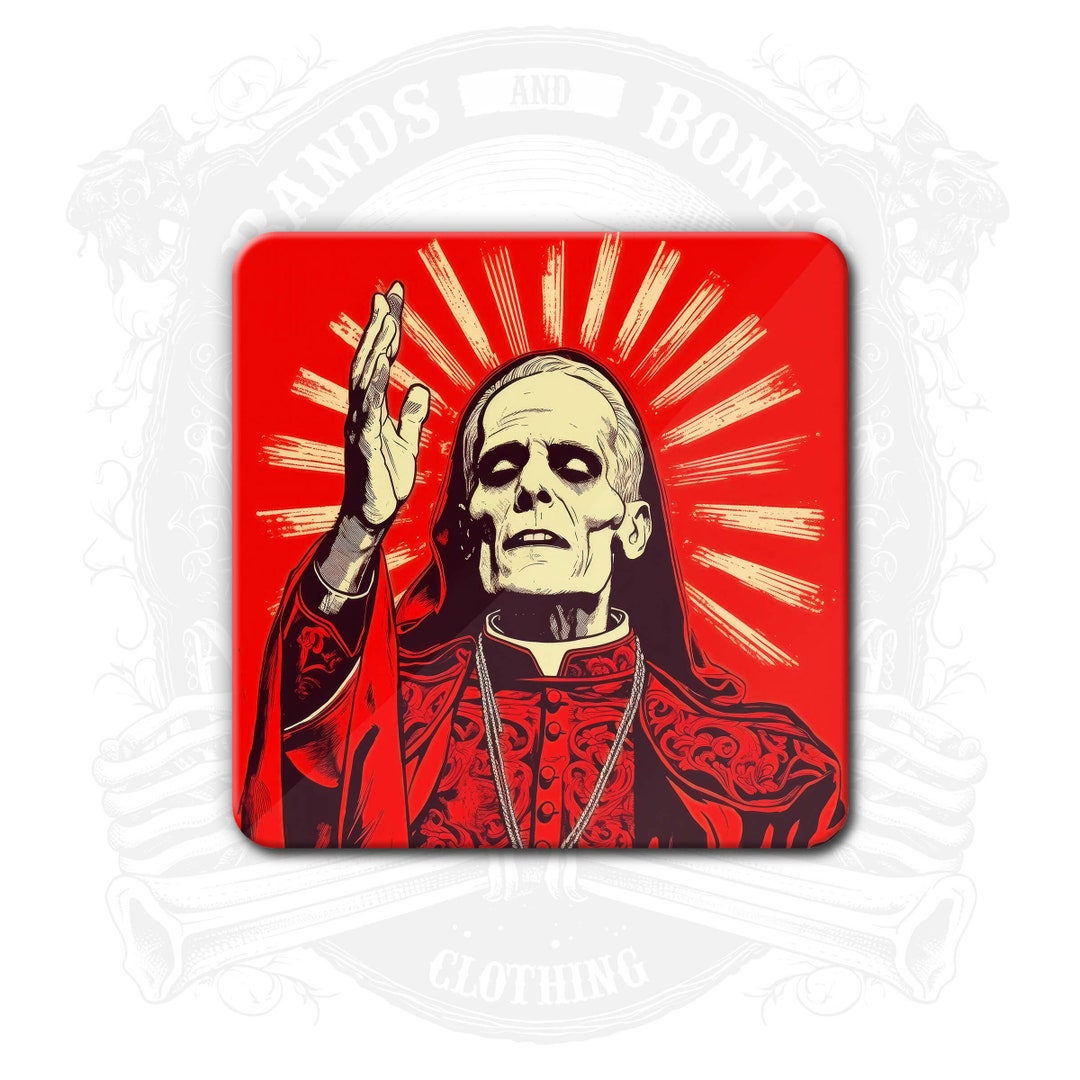 Dead Pope Gothic Fridge Magnet - Etsy