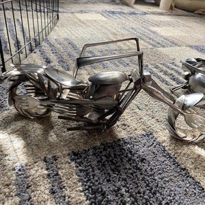 Metal Motorcycle - Etsy
