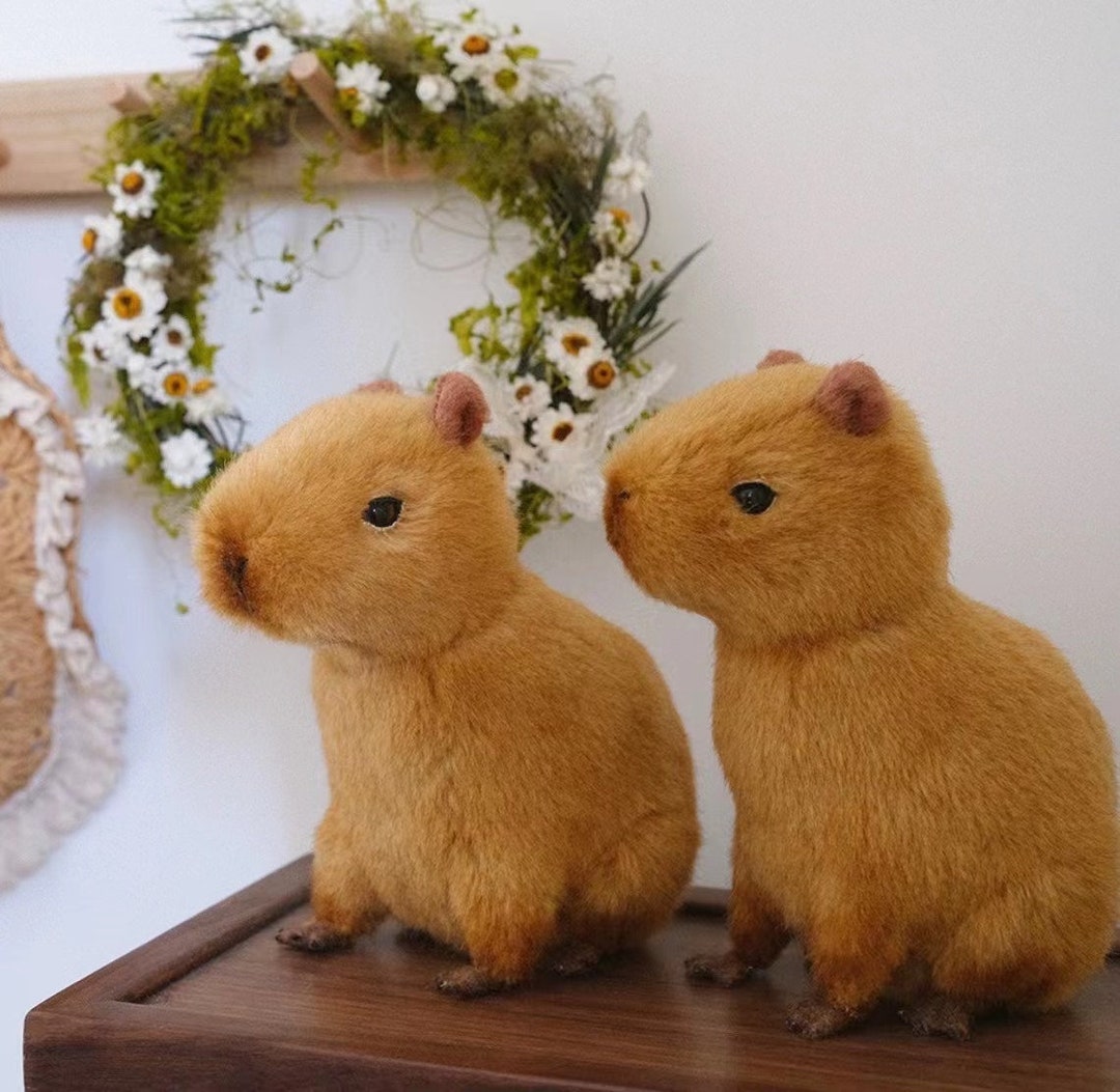 Handmade Faux Fur Capybara Doll Sewing Kit (digital Pattern) - Etsy