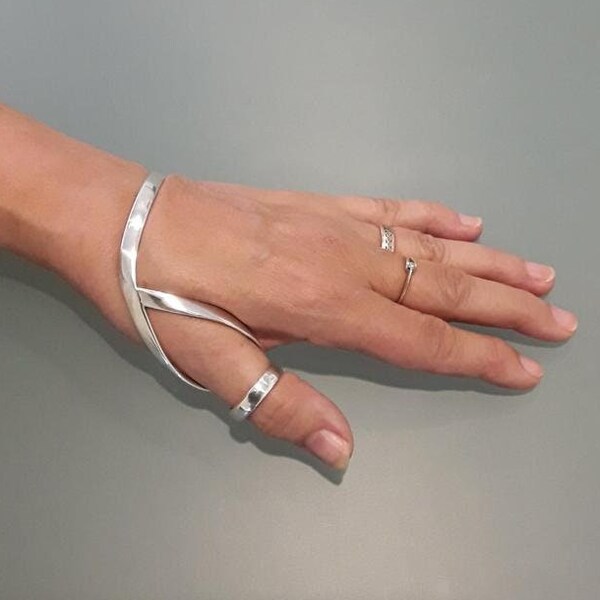 Swan Ring, Adjustable Arthritis Ring, Thumb Splint Ring, EDS Arthritis ...