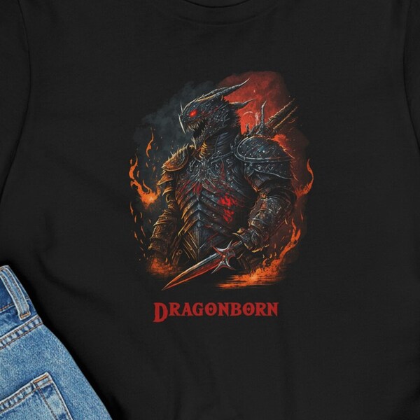 Dragonborn Dnd Shirt - Etsy