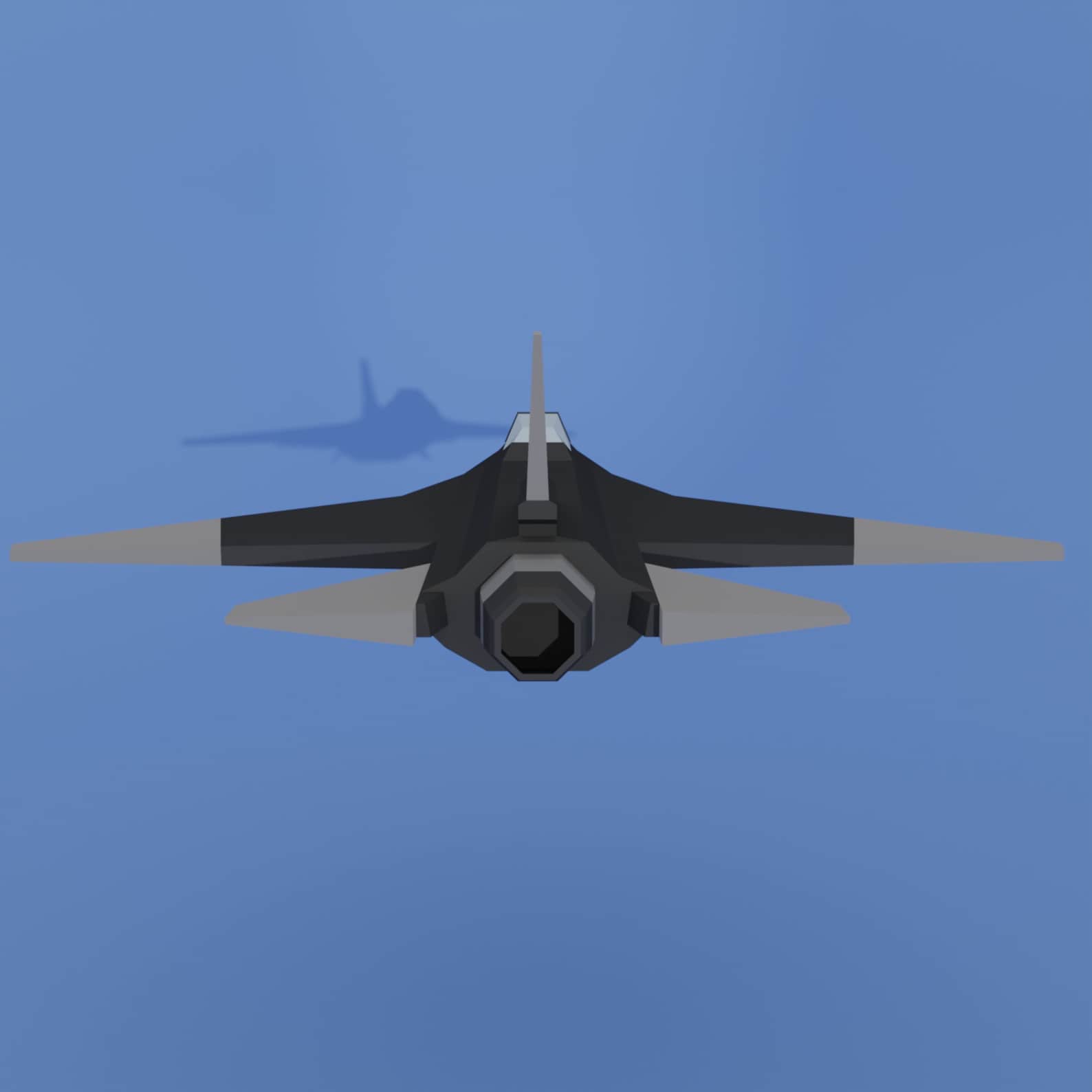 F-16 Fighter Jet Papercraft Template in PDF, SVG & DXF Formats, Low ...