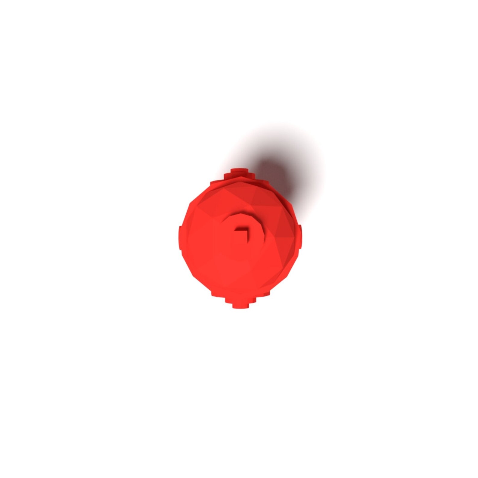 Fire Hydrant Papercraft Template in SVG, DXF & PDF Formats, 3D Low Poly ...