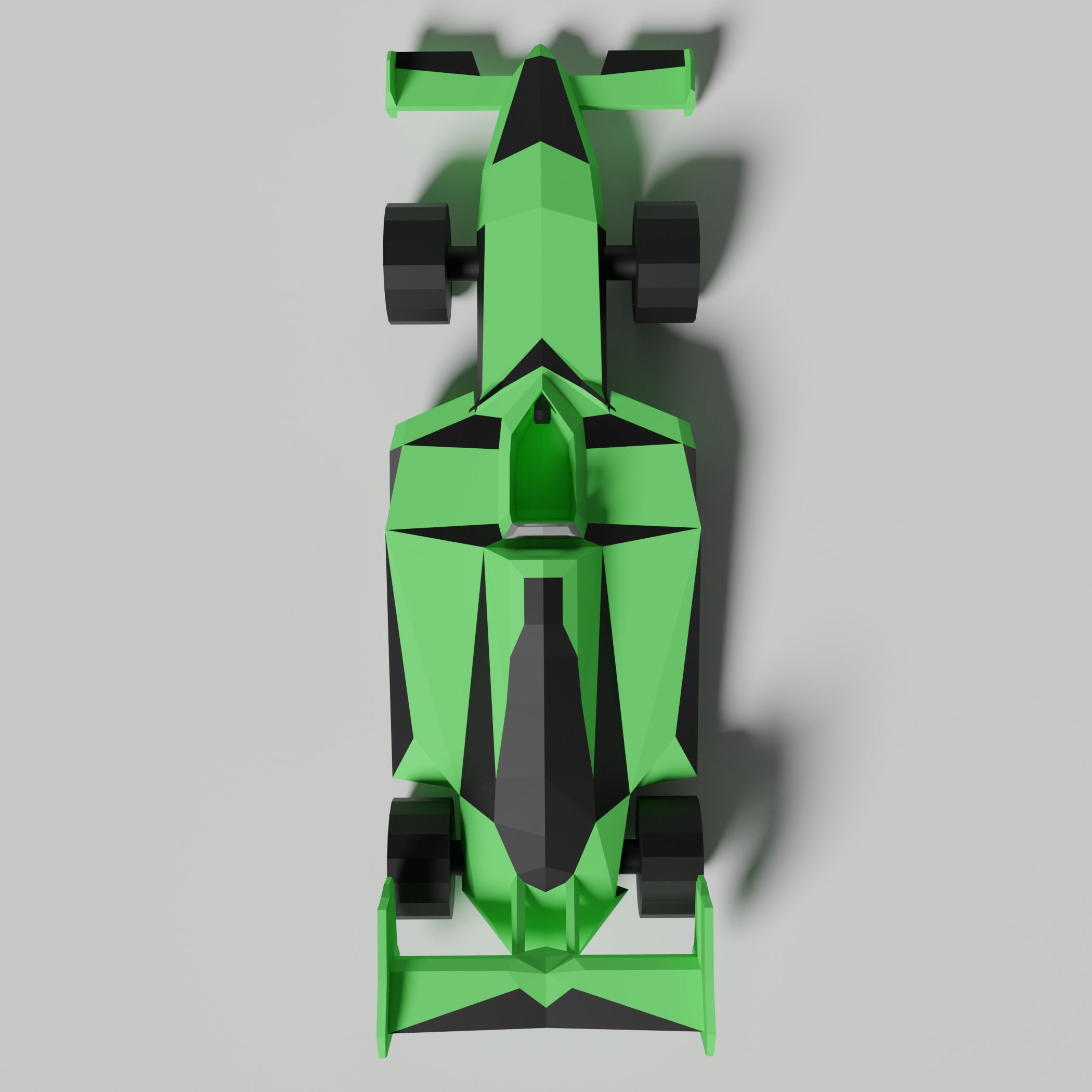 Formula1 Race Car Papercraft Template in SVG DXF PDF - Etsy Israel