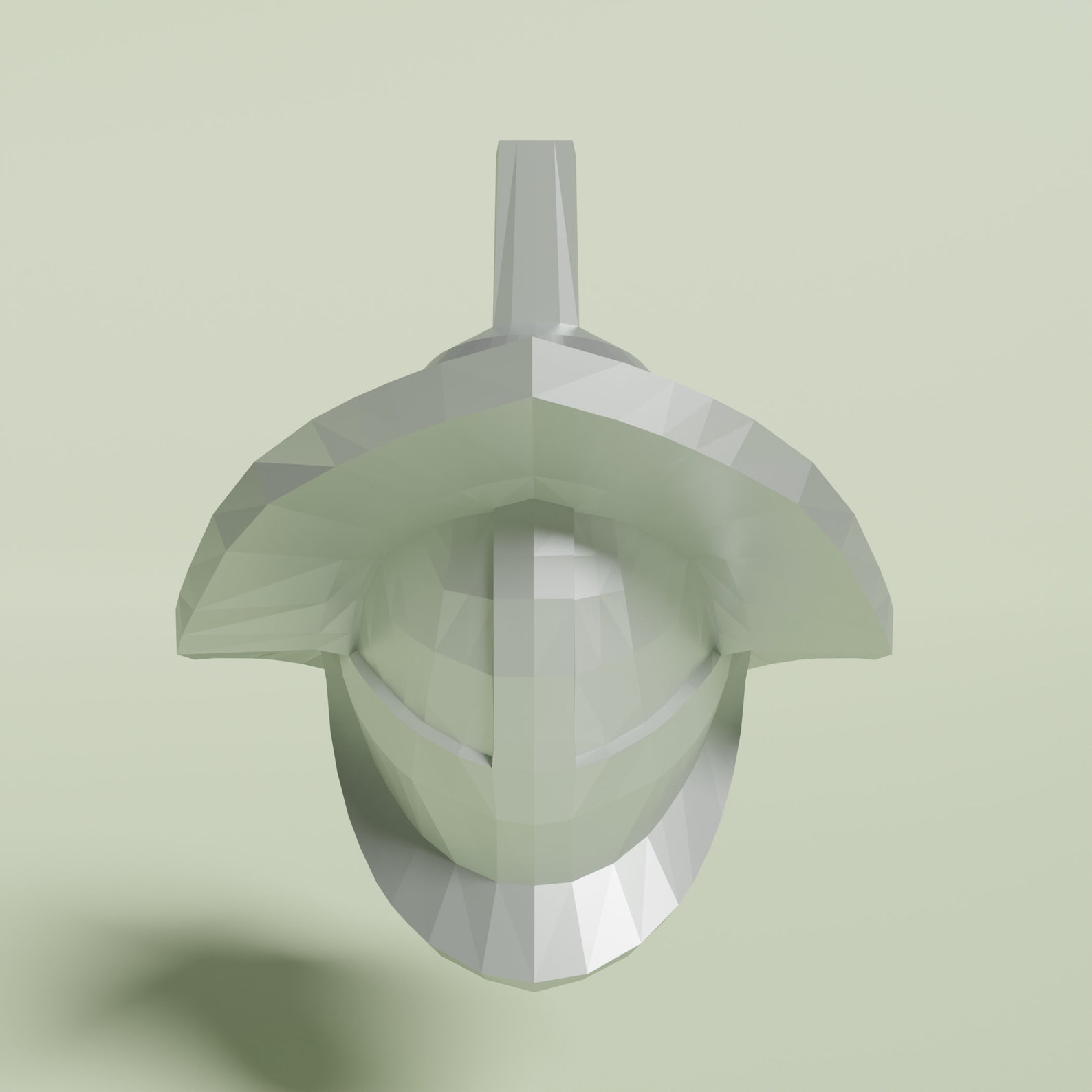 Gladiator Helmet Papercraft in SVG DXF PDF Formats 3d Low - Etsy