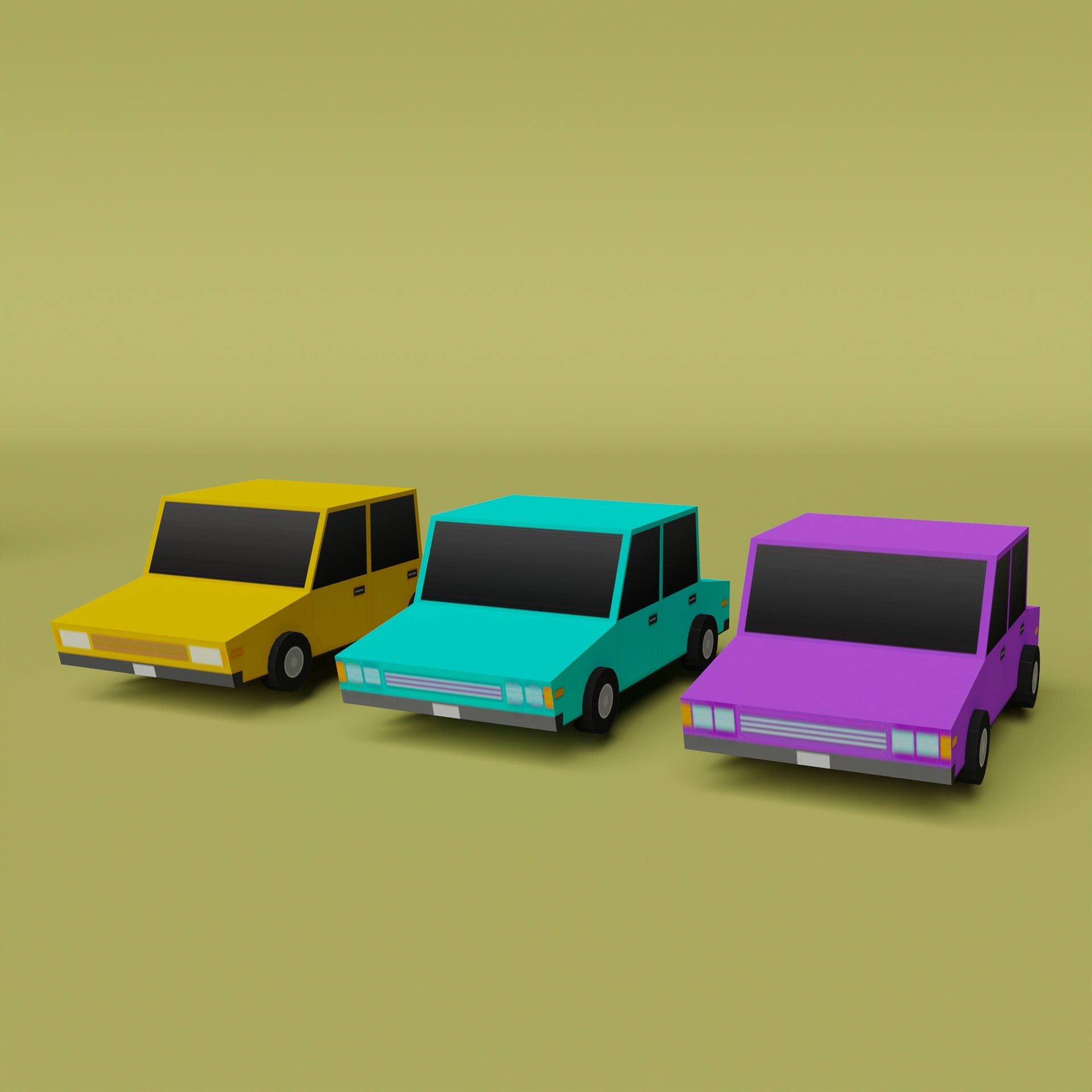 Papercraft Toy Cars for Kids in Papercraft Technique, Print, Cut and ...