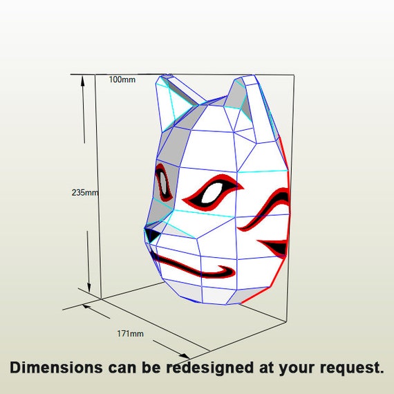 Kakashi Anbu Mask Papercraft