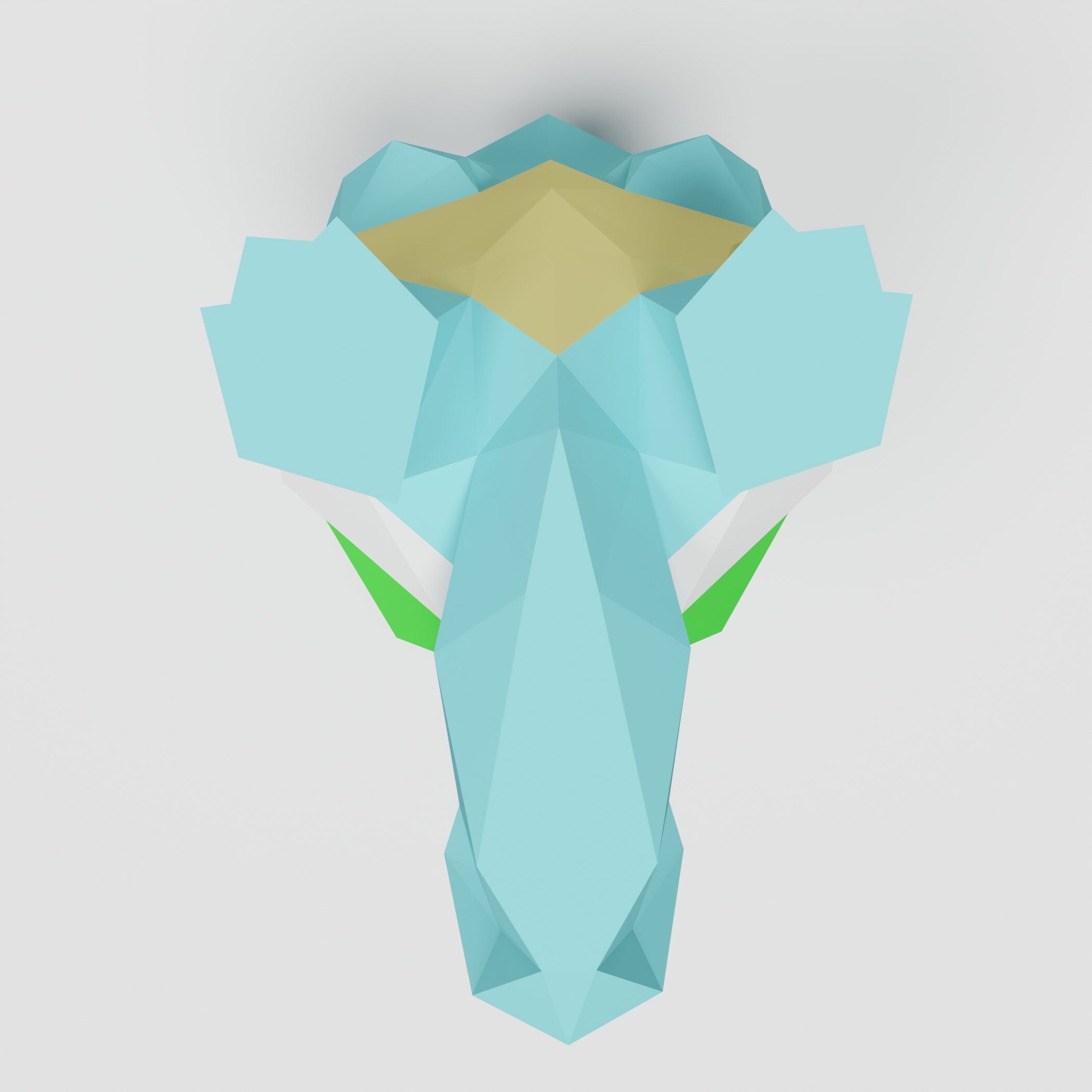 Squirtle Pokemon Papercraft Template in SVG PDF DXF Formats - Etsy Canada