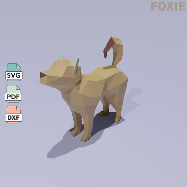 Dog papercraft - Etsy México