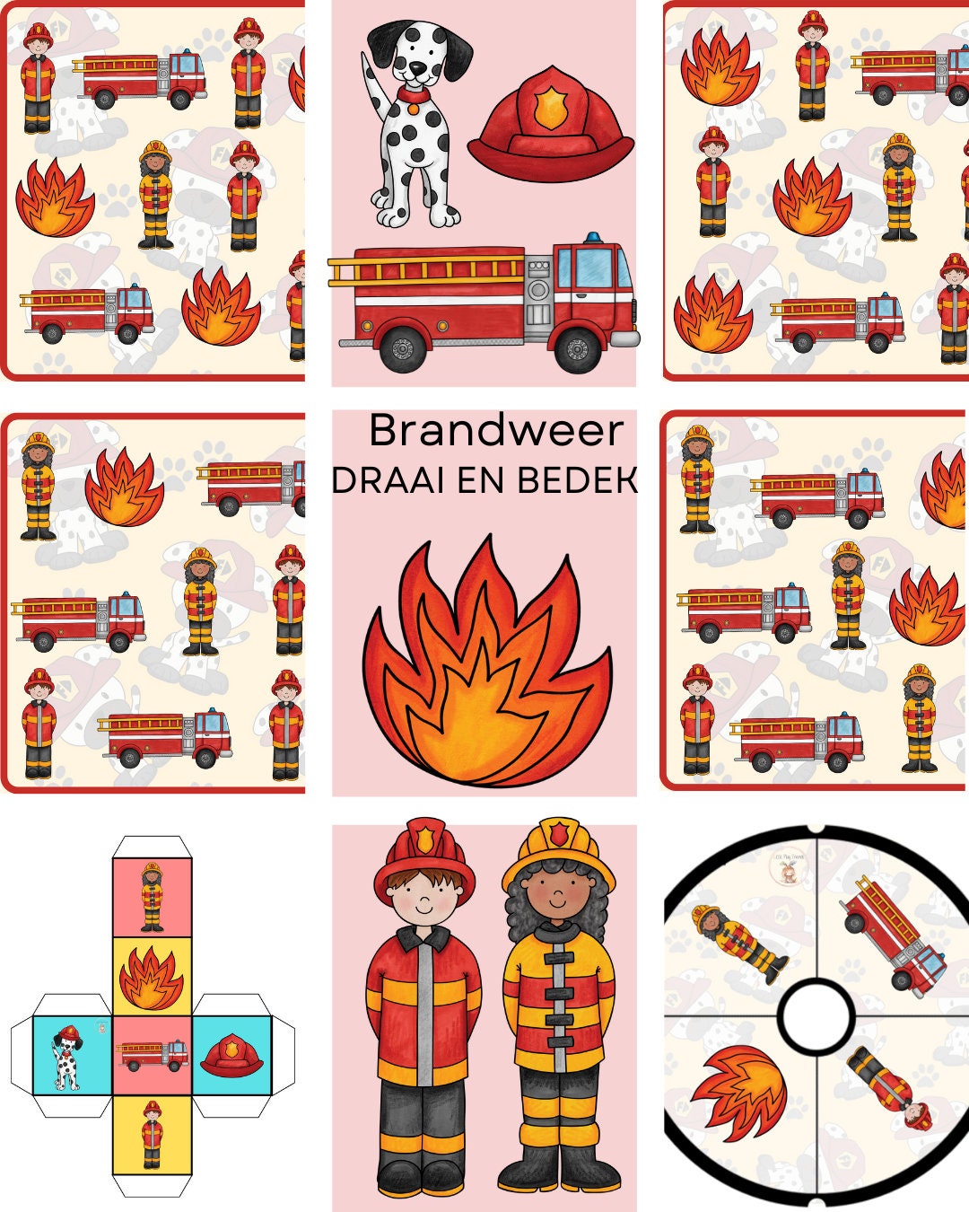 Roll and Cover Fire Department - Etsy