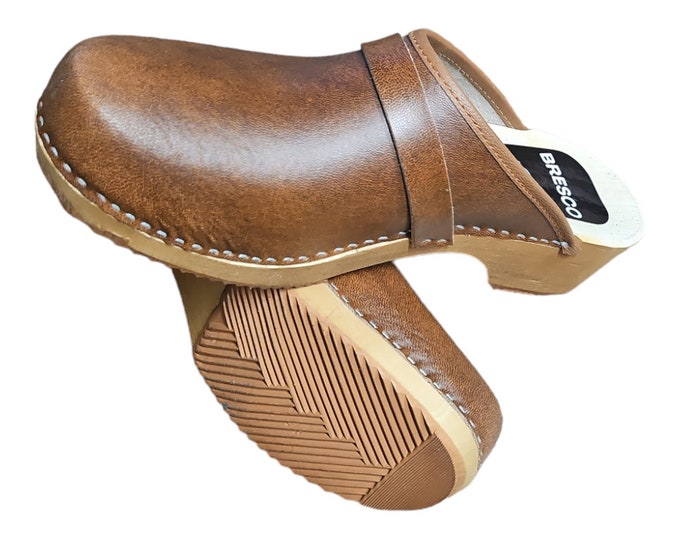 New Swedish Wooden Clogs / Natural and Eco Handmade Clogs / Moccasins ...