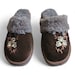 Embroidered Suede Slippers: Wool Lined Cozy House Shoes - Etsy