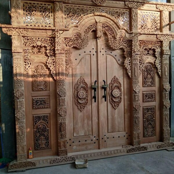 Carved Door - Etsy
