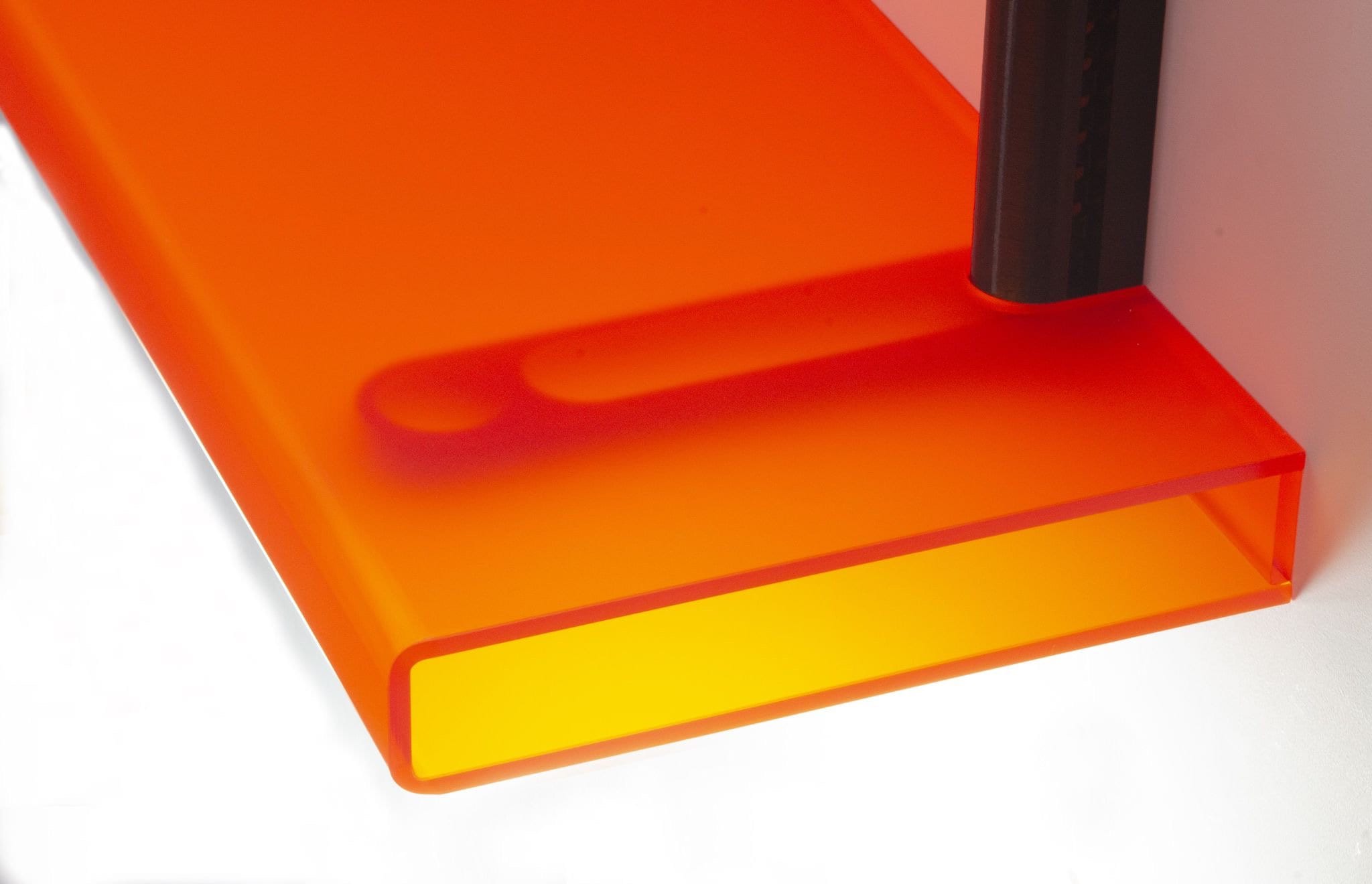Acrylic Shelves: Orange Double Set Shelving System - Etsy