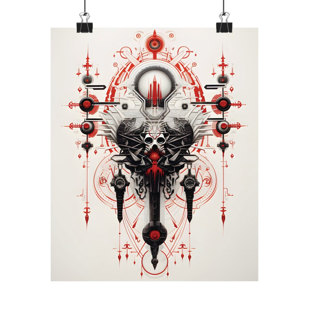 Matte Vertical Posters Rock Band Merchandise Alternative Art Prints ...