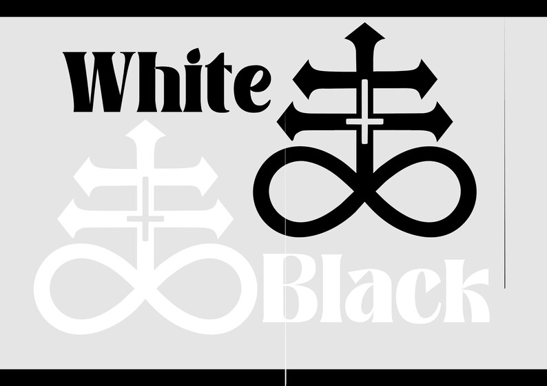 Lucifer Cross PNG, Leviathan Cross PNG Clipart, Gothic Printable ...