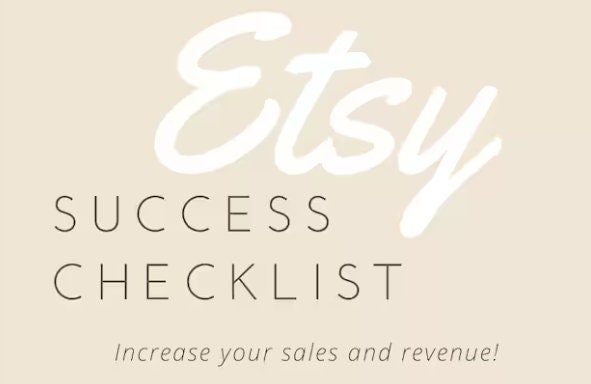 Etsy Store Setup Checklist: Step-by-step Success Guide - Etsy Canada