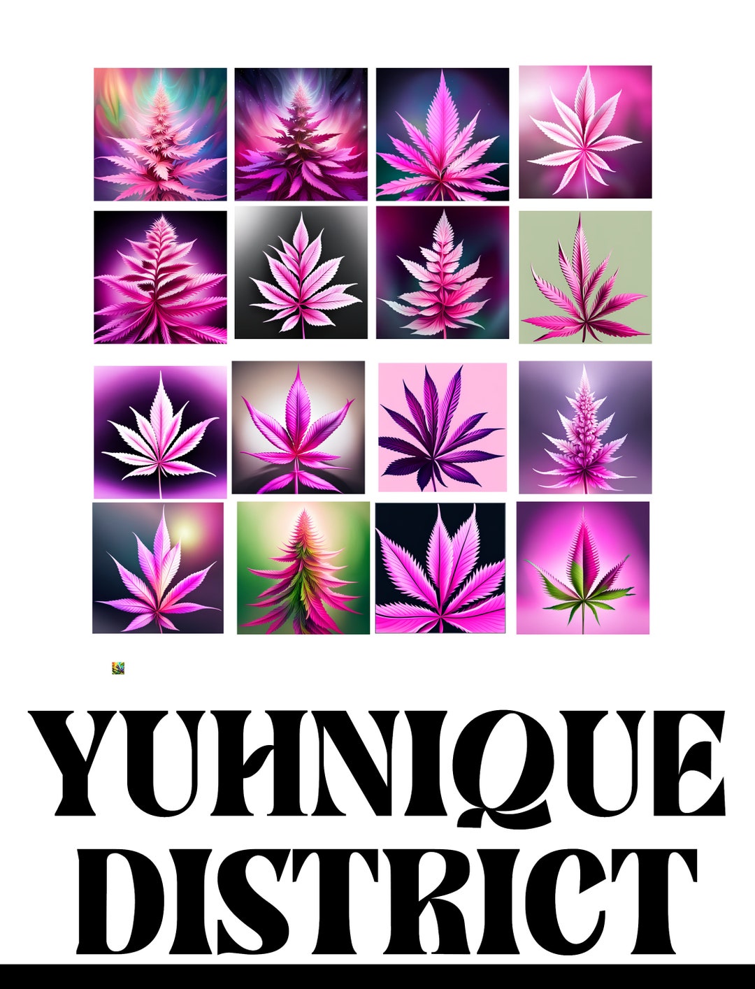 Pink Marijuana Leaf PNG, Cannabis Design Element, Weed Clipart, Vinyl ...