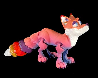 3d Printed Fox Toy - Etsy