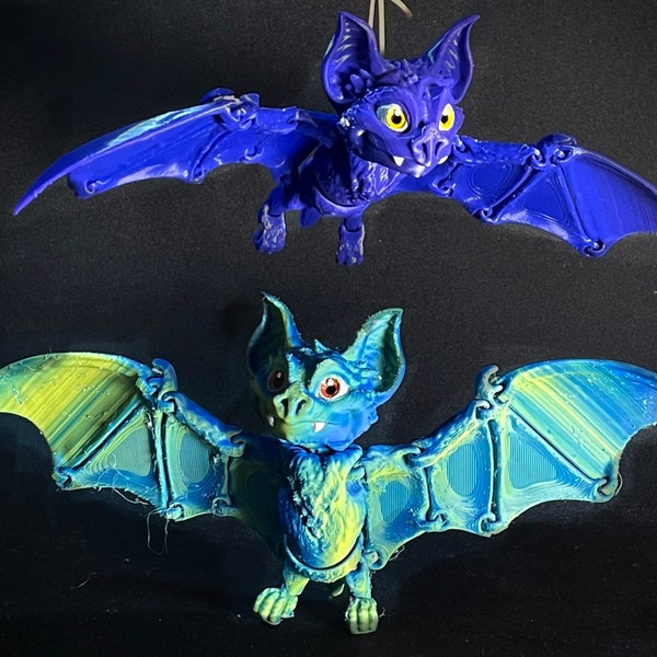 Articulated Bat Stl - Etsy