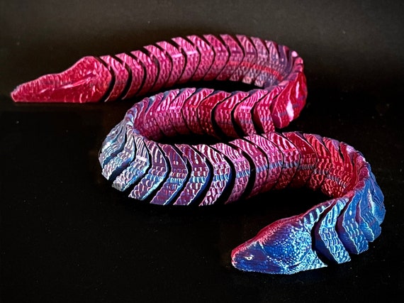 Articulated Eel / 3D Printed/ Flexi Eel/ Fidget Toy/eddie the - Etsy