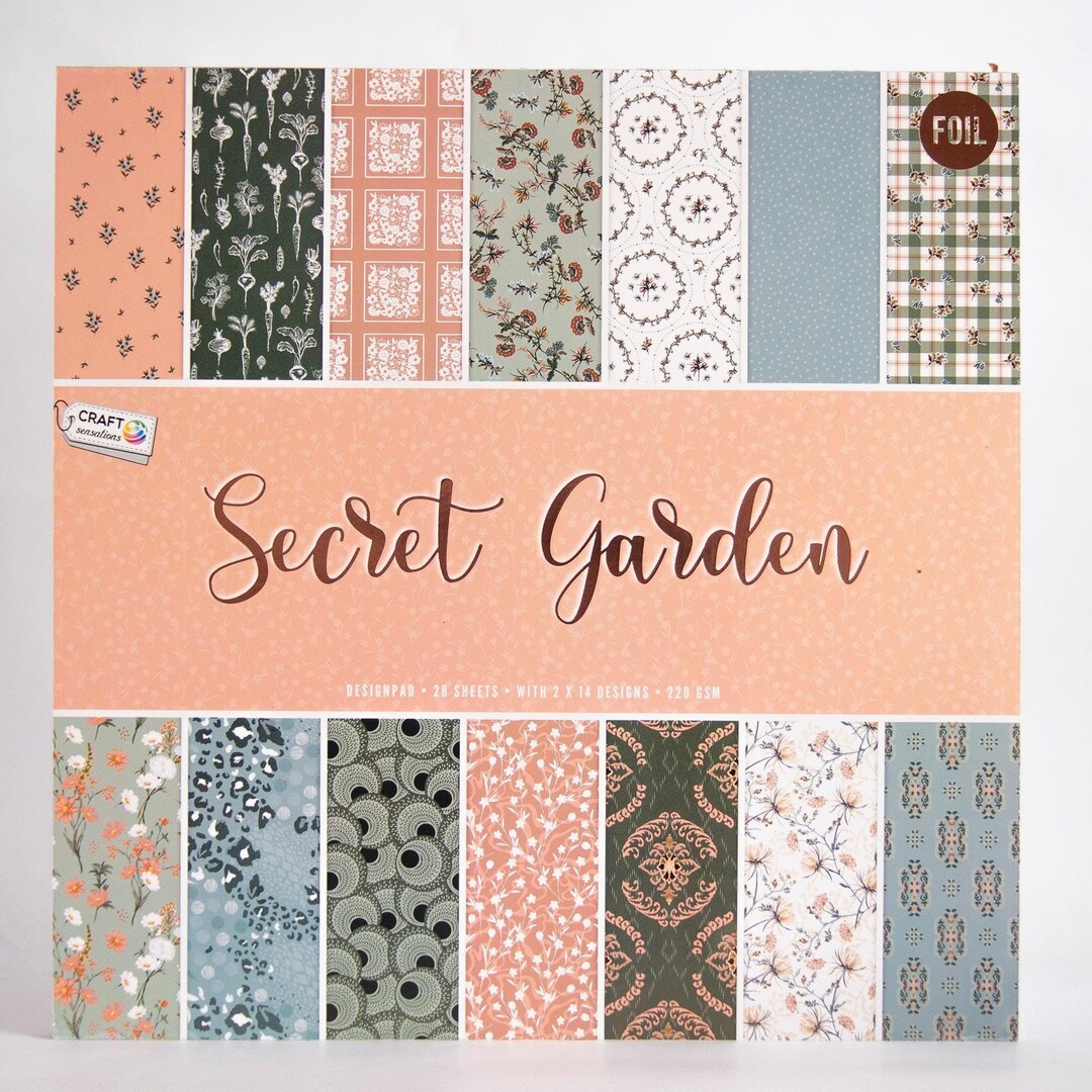 Secret Garden - CRAFT Sensations - Etsy