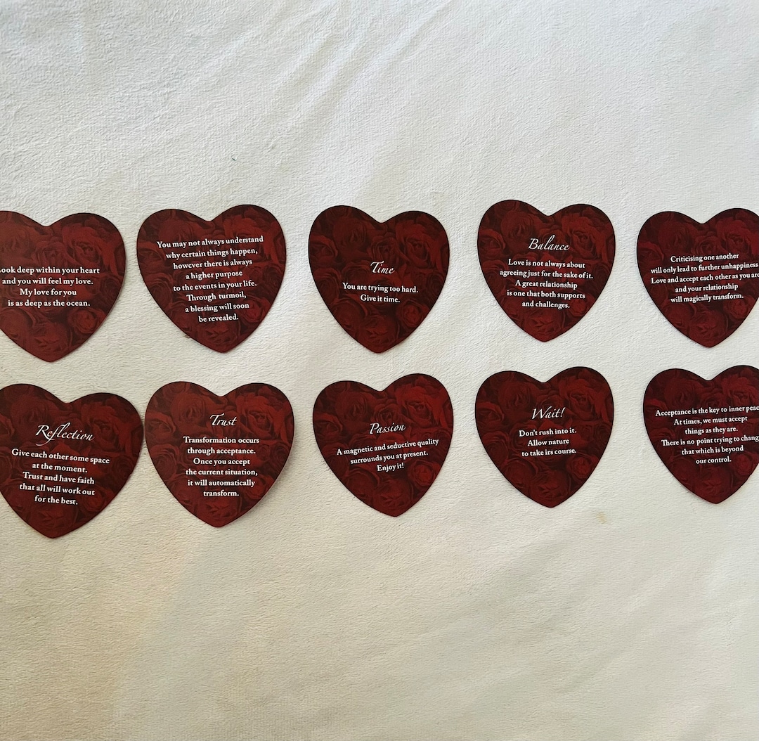 10 X Love Messages of the Heart Oracles Between You and Your Person ...