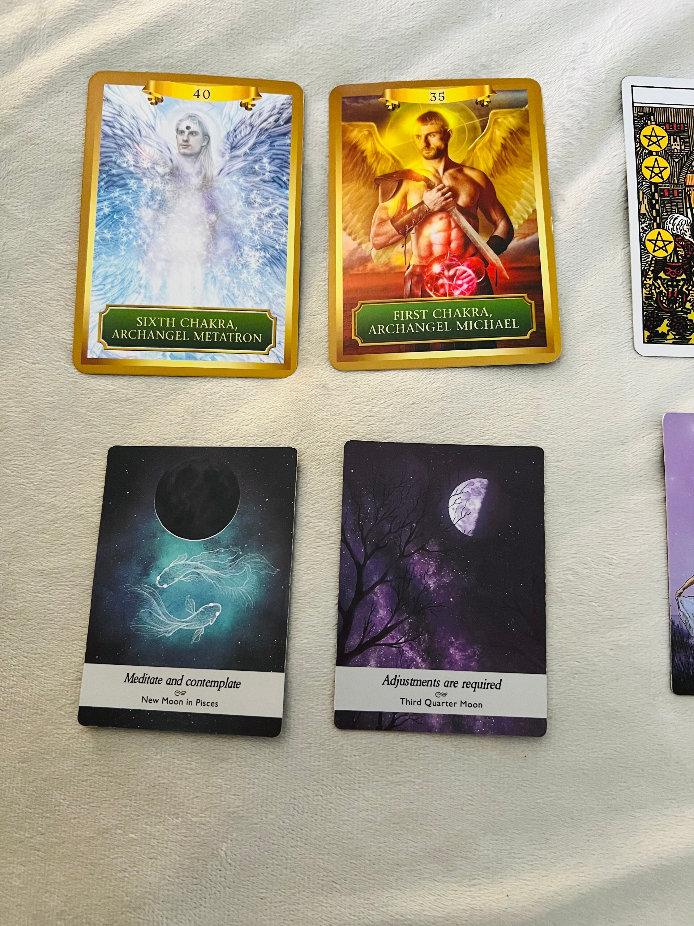 4 X Deck Past, Present, Future Reading & Oracle Cards | Mini Readings | Readings | Tarot ...