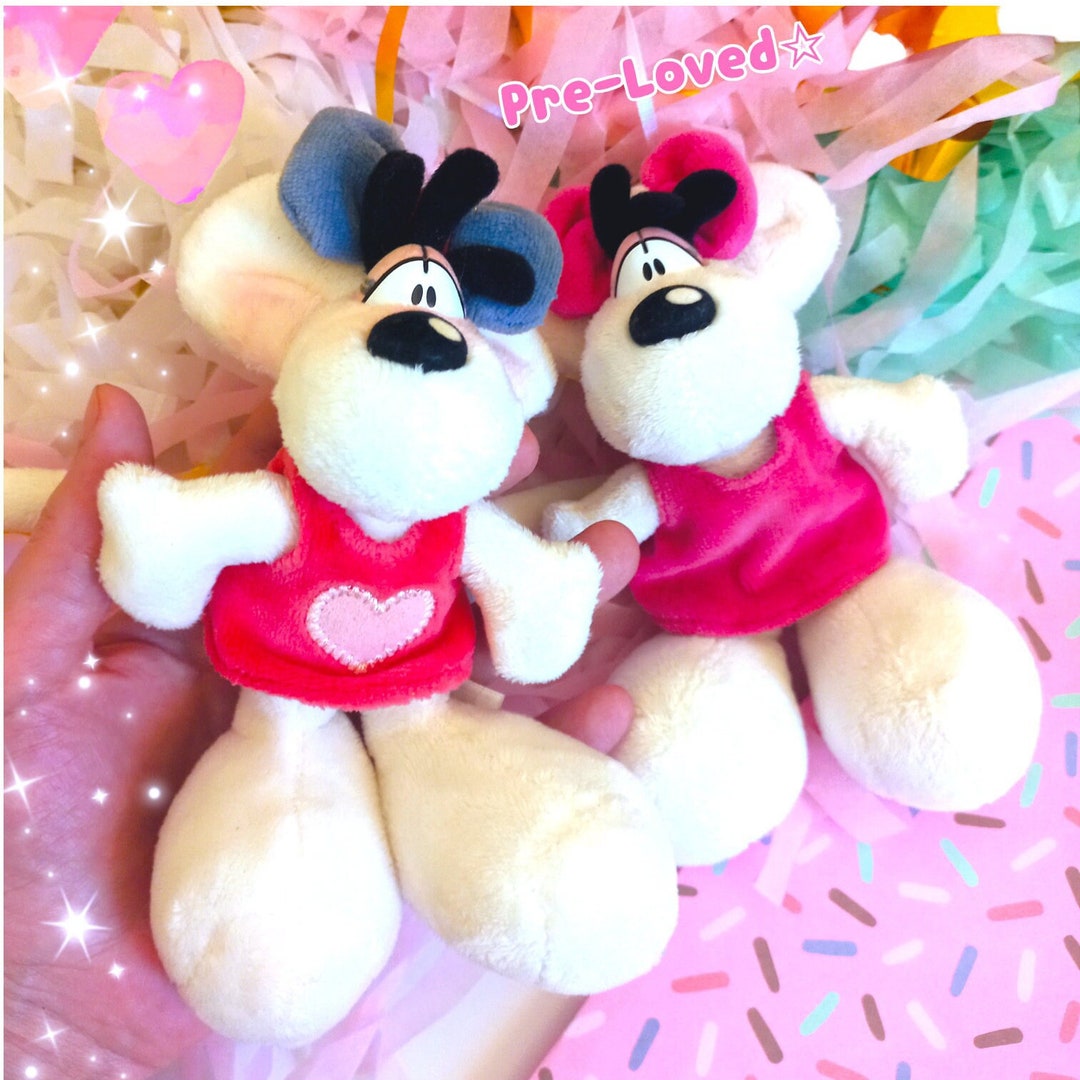 PRELOVED Diddlina Plush Diddl Plush Diddl Figure Collectable Vintage ...