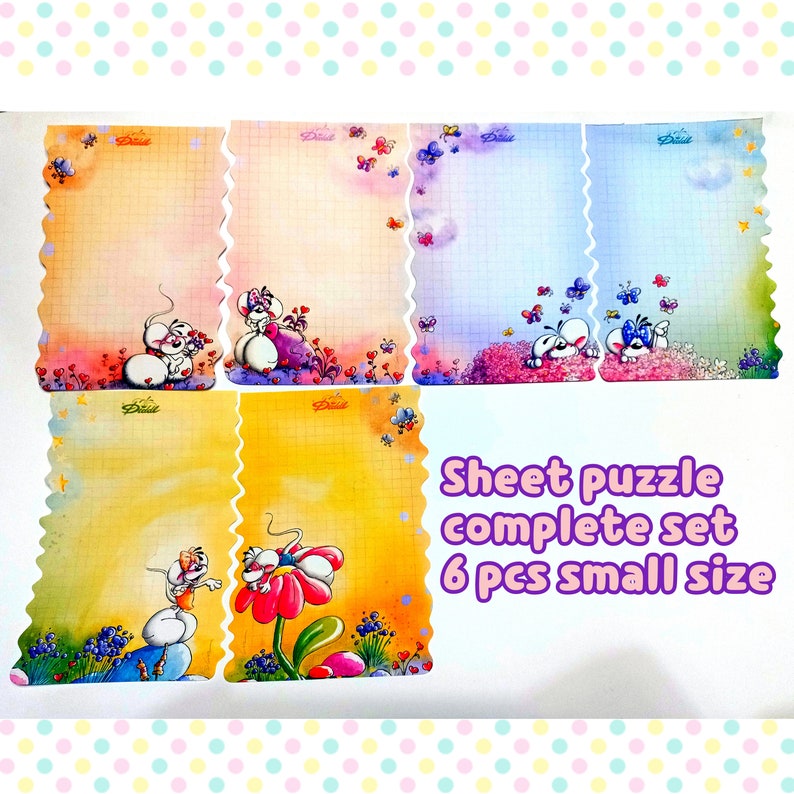 RARE Diddl Writing Paper Diddl Paper Letter Set Note Pad - Etsy