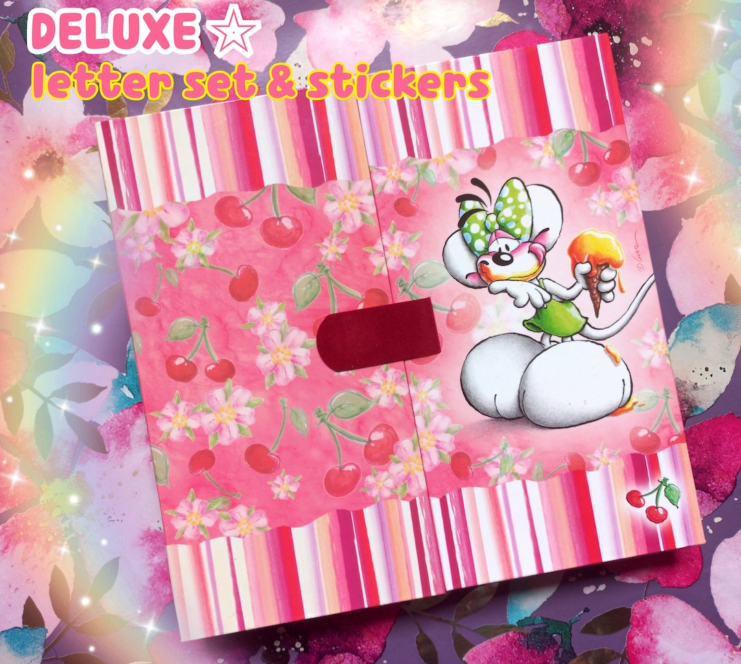 Diddl Block Notes Notepad Writing Set Letter Set Sealed Rare - Etsy