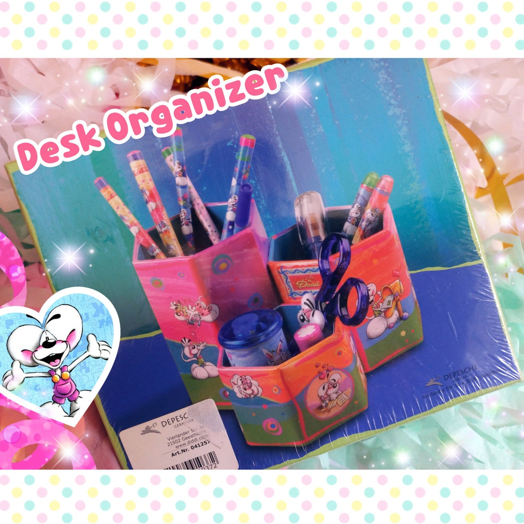 RARITY Diddl Desk Organizer and Box Diddl Pen Case Diddl - Etsy