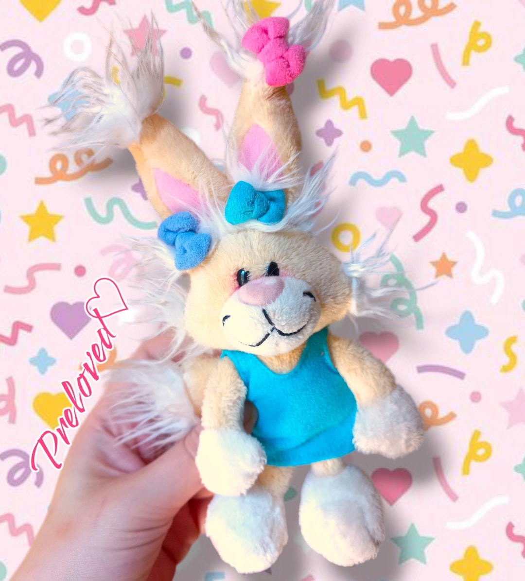 Preloved Diddl Plush Mimihopps Fox With Bows Thomas Goletz Diddlina ...