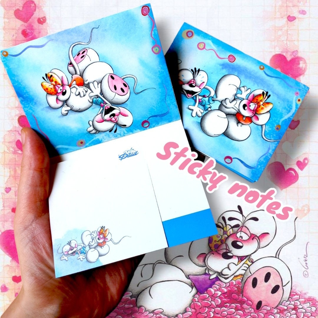 Diddl block notes notepad writing set letter set vintage - Etsy 日本