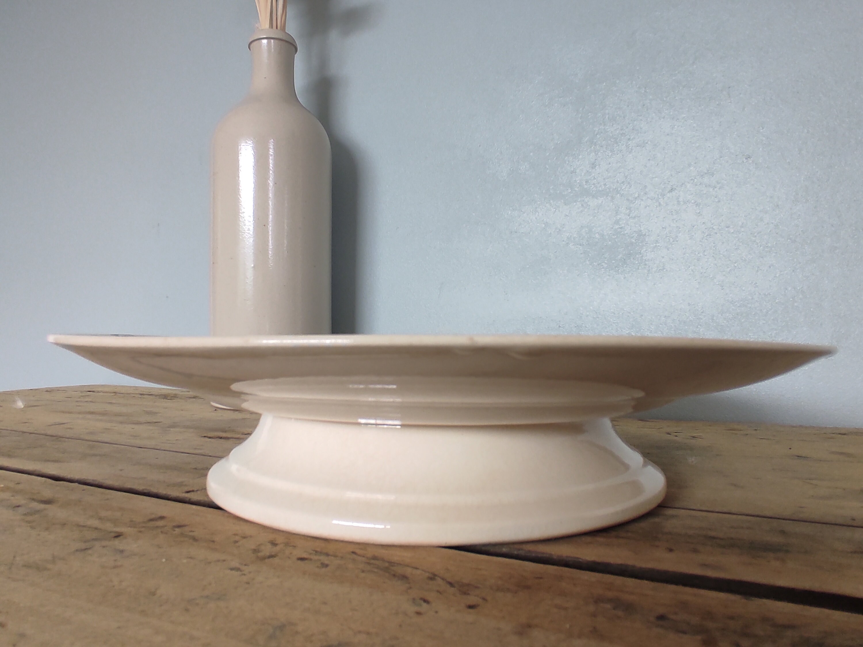 Plate Mounted in Longwy Iron Clay Model ycho - Etsy