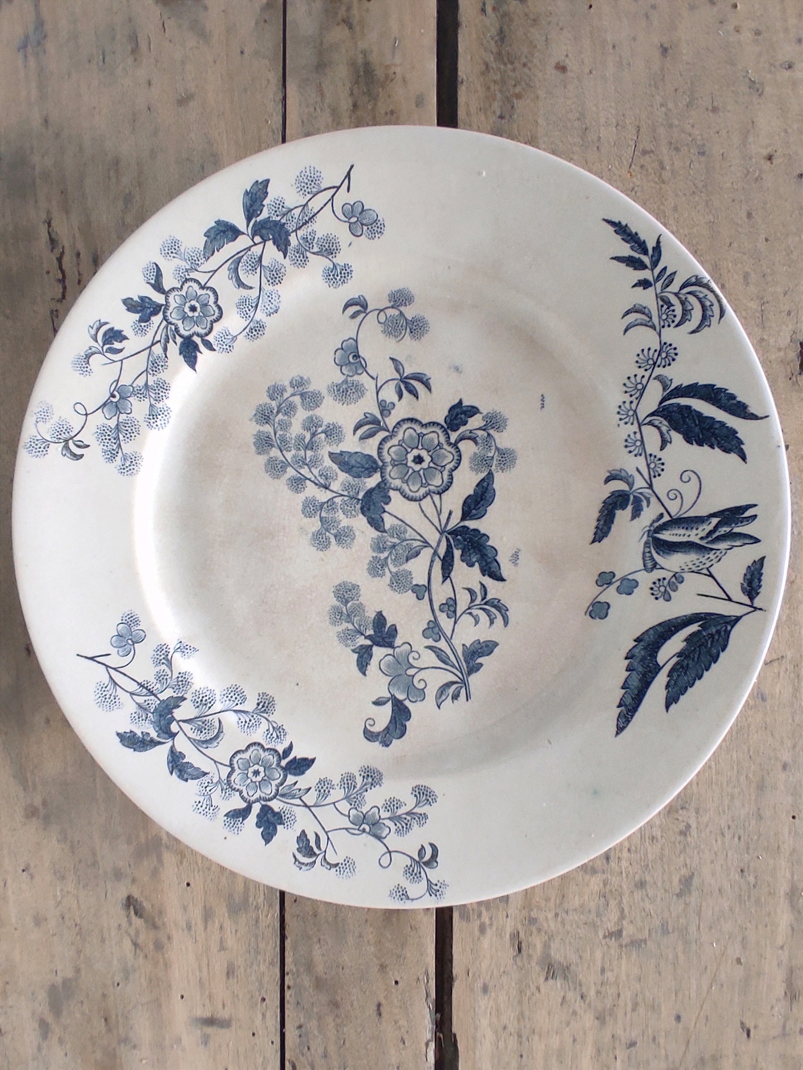 Plate Mounted in Longwy Iron Clay Model ycho - Etsy