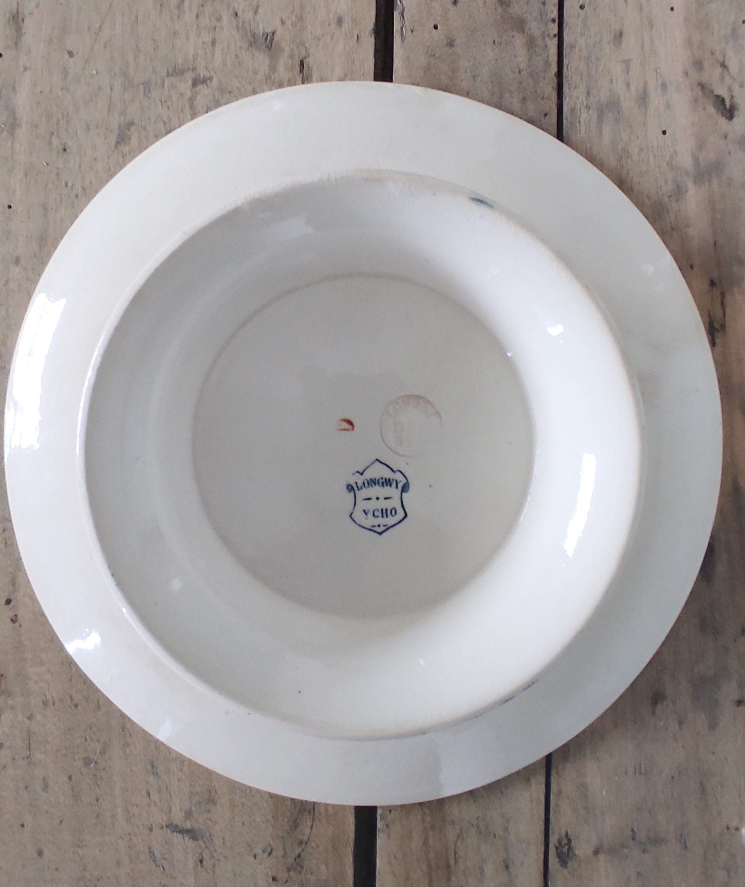 Plate Mounted in Longwy Iron Clay Model ycho - Etsy