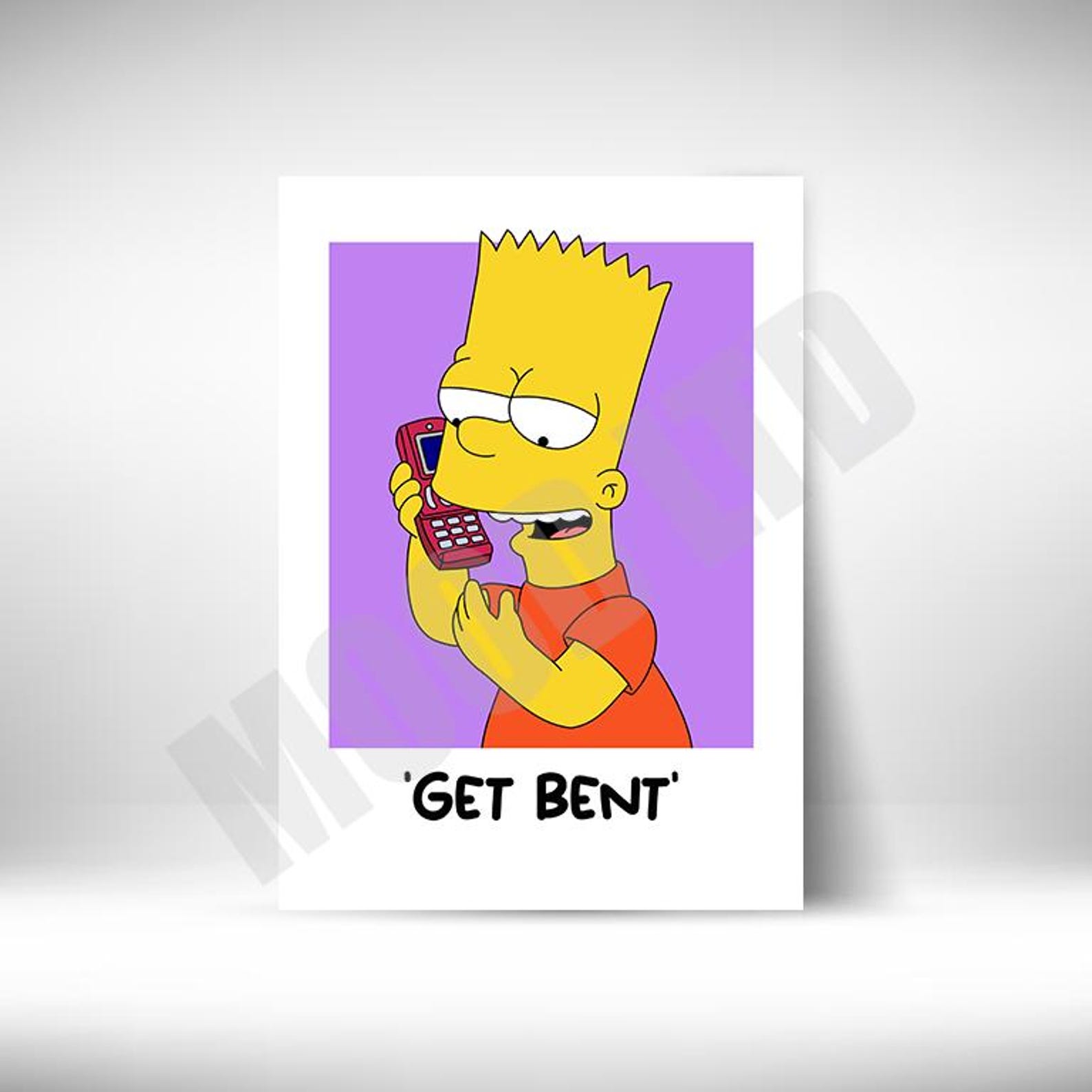 The Simpsons Wall Art the Simpsons Wall Prints A4 Unframed Physical ...