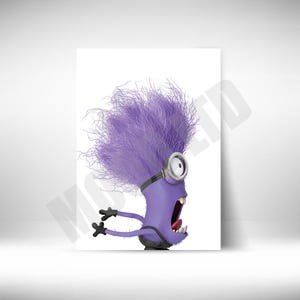 Despicable Me Minions Wall Prints A4 Unframed Physical Wall Posters ...