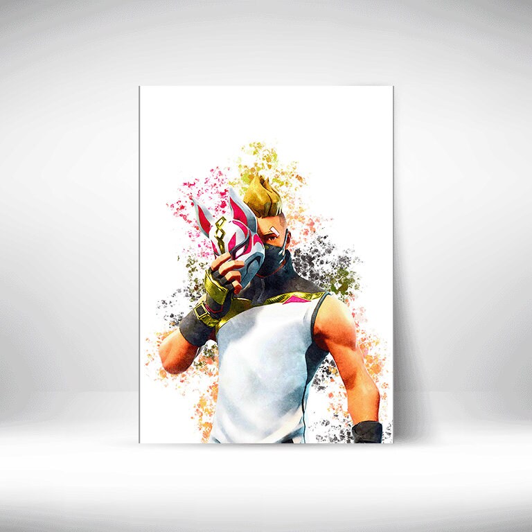 Gaming Fortnight Set of 9 Wall Decor Prints Ready to Frame, Sizes 6'x4 ...