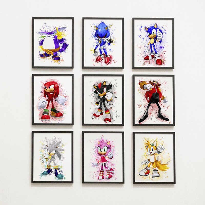 Sonic Poster - Etsy