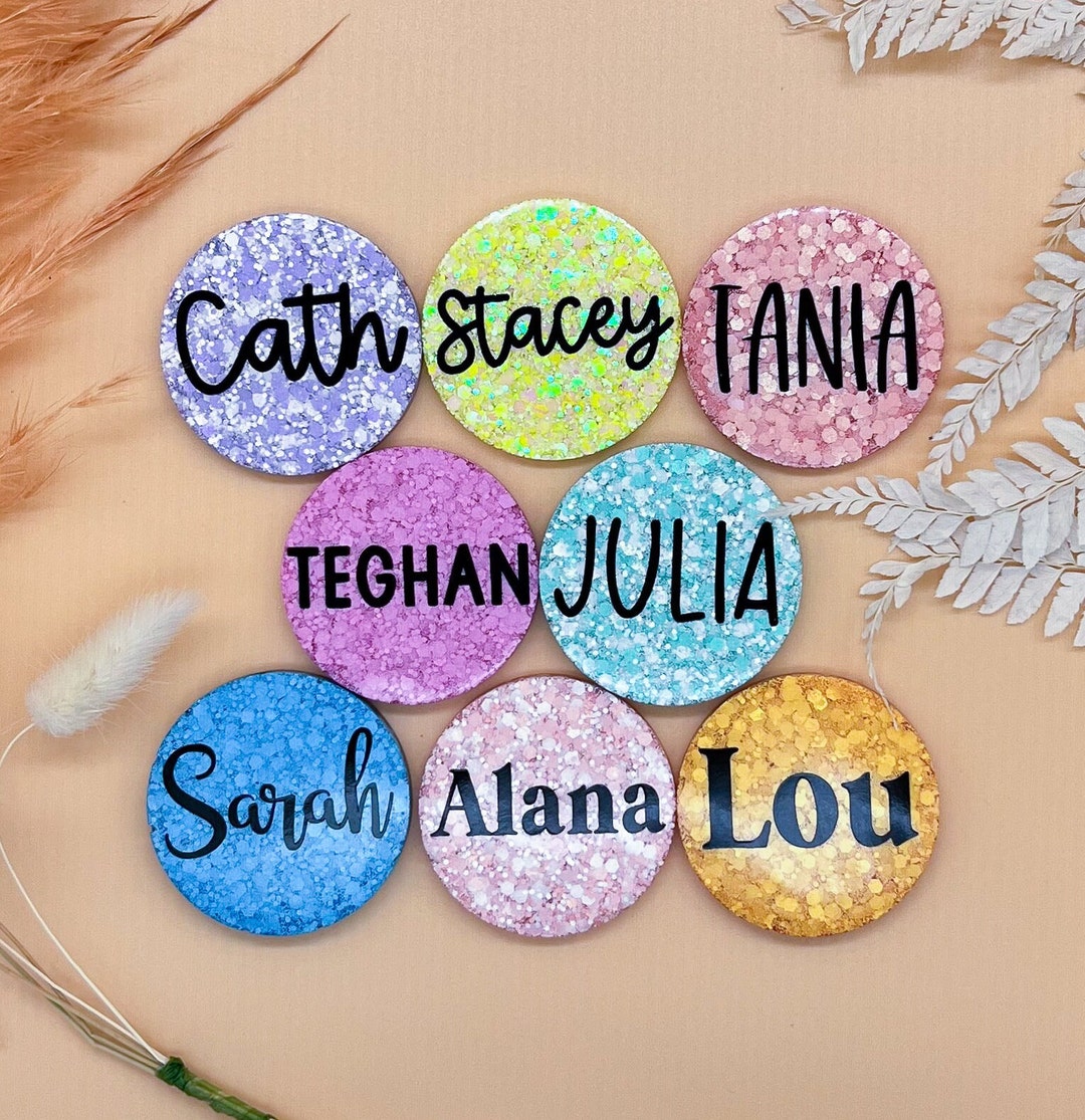 Name Badges | Glitter | Pastels | Nurse | Midwife | Teacher | Doctor ...