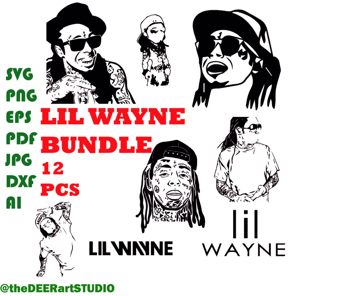 Lil Wayne Svg Bundle | Lil Wayne Stickers | Brand & Logo | Lil Wayne ...