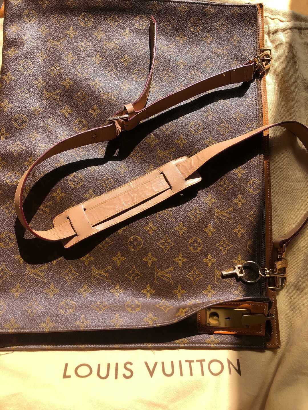 Vintage 90s Louis Vuitton Leather Lawyer Briefcase, 50cmx38cmx5cm - Etsy