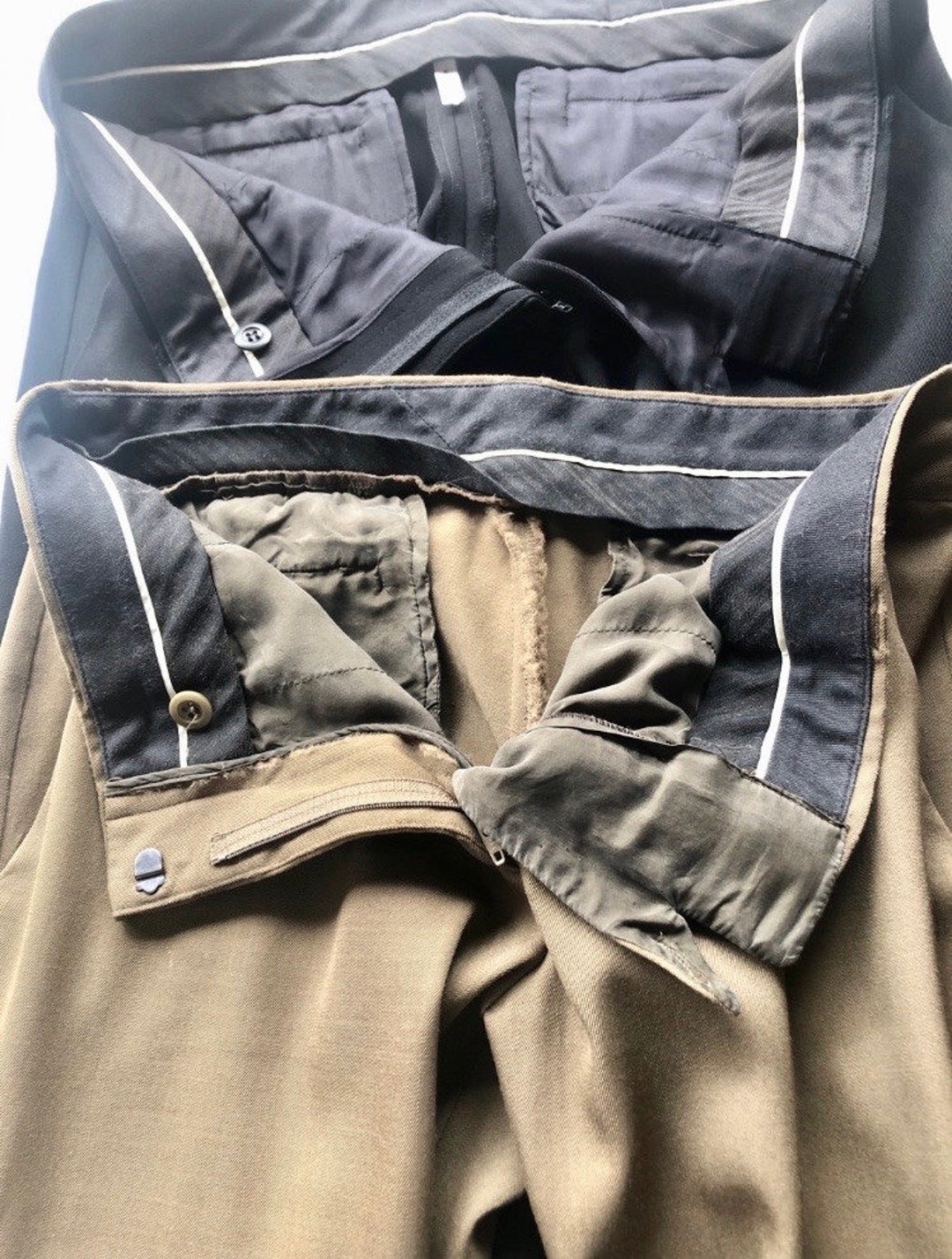 Katayone Adeli Vintage Slacks, Two Pairs in Different Colors - Etsy