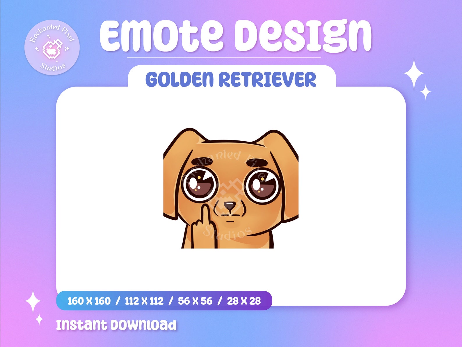 Funny Dog Emote F Emote Golden Retriever Emote Discord Emotes Youtube ...