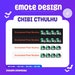 Copium Meme Twitch Emote | Chibi Cthulhu Oxygen Emoji | Cute Kawaii ...