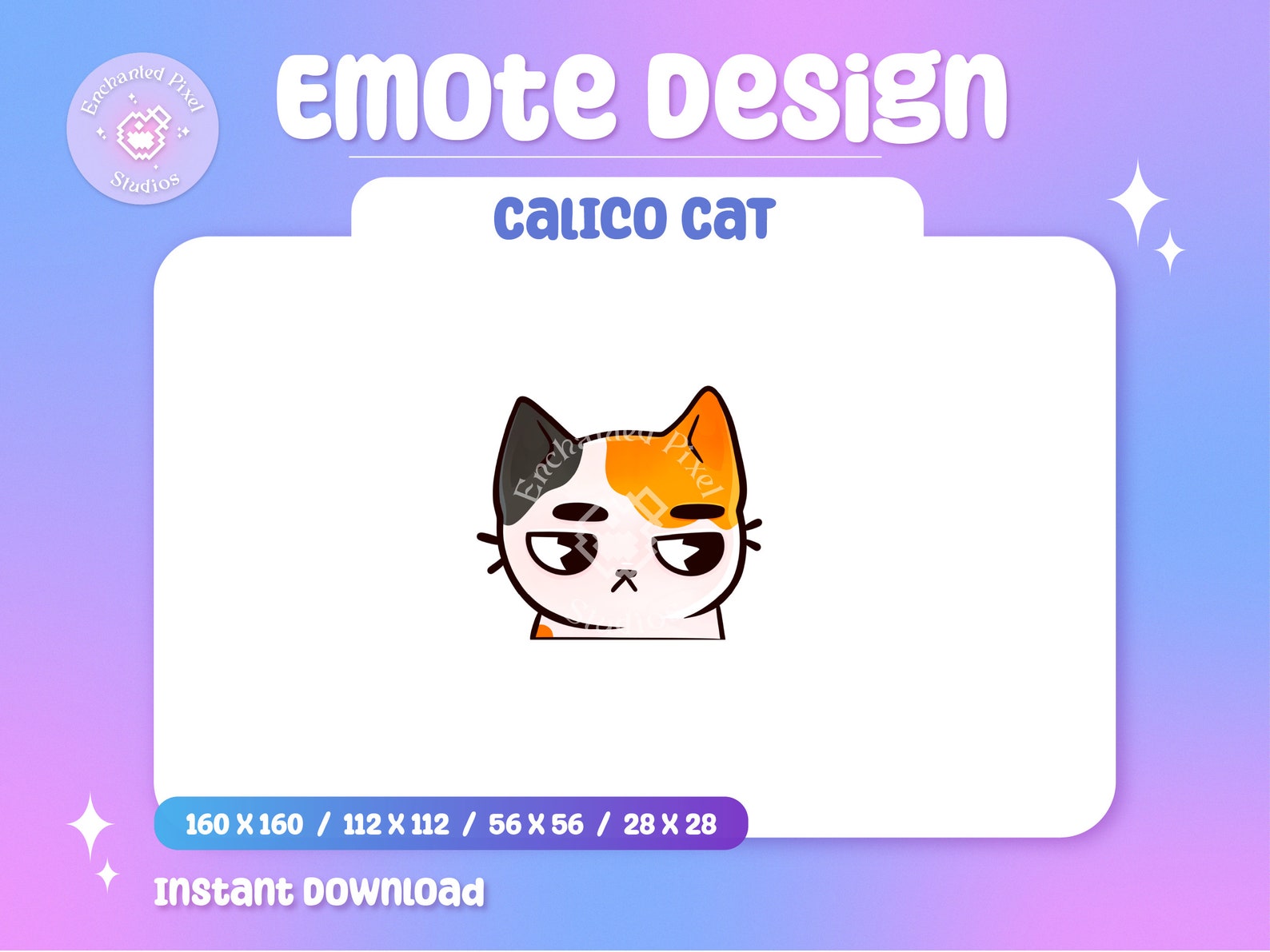 Sus Calico Cat Meme Emote | Calico Cat Meme Emote | Twitch Cat Emote ...